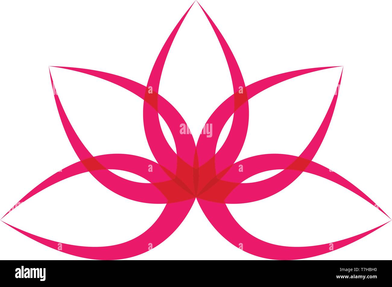 Lotus flower health logo vector Stock Vector Image & Art - Alamy