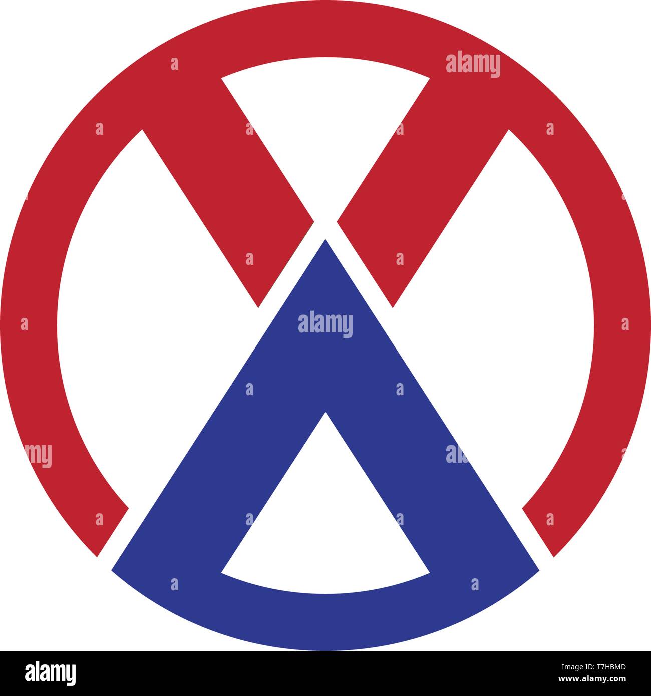 X Shaped Logo