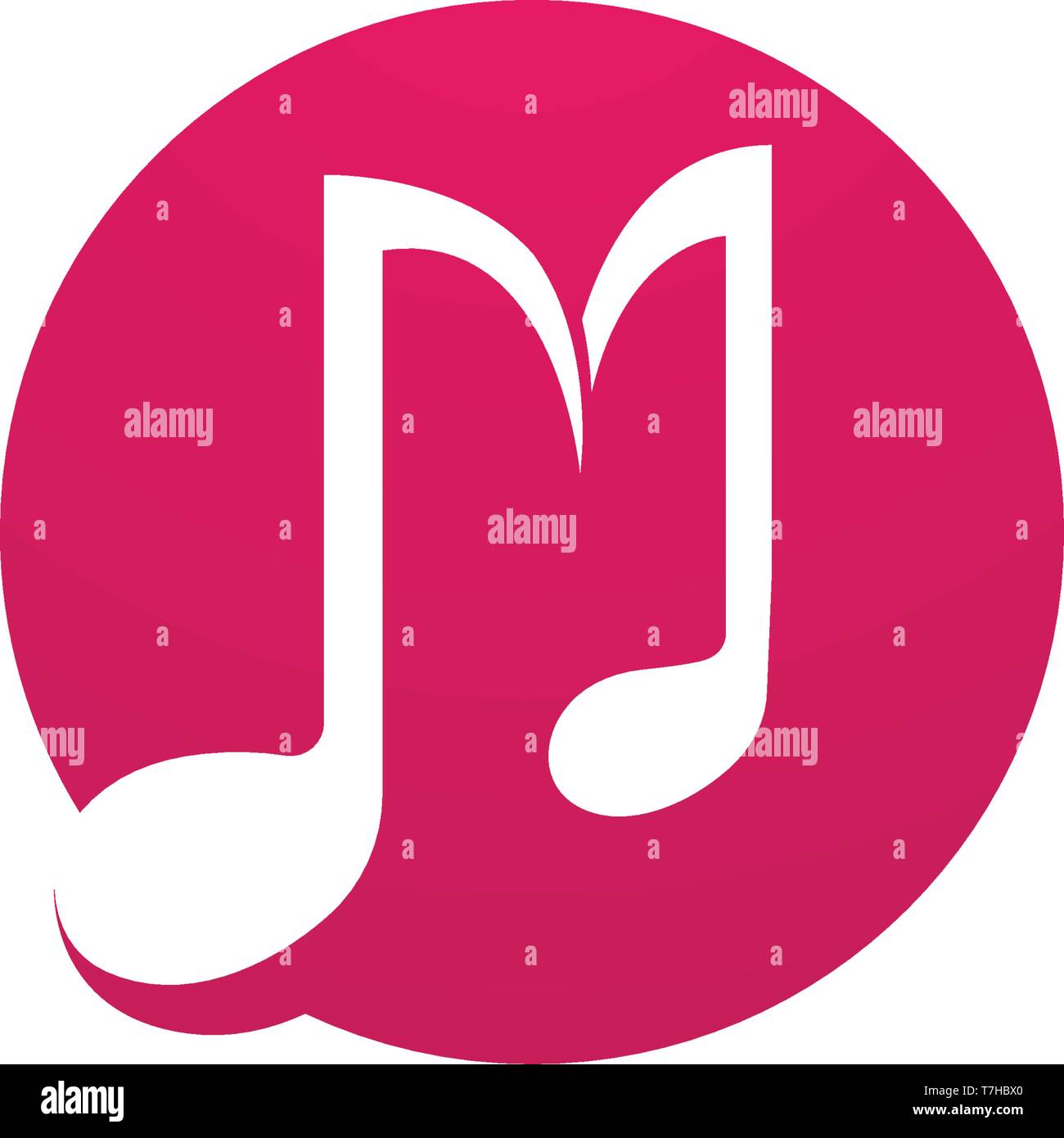 Music note symbols logo and icons template Stock Vector Image & Art - Alamy