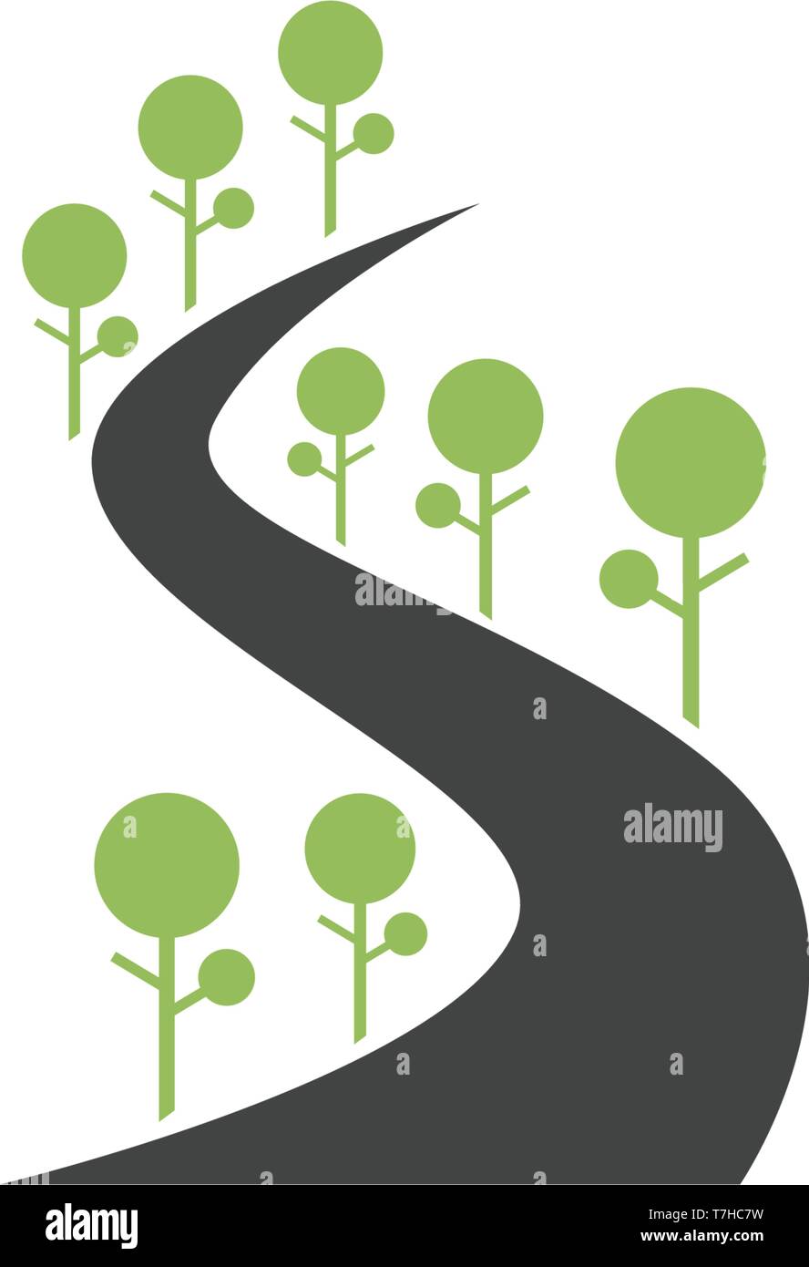 go green way nature element vector icon Stock Vector Image & Art - Alamy