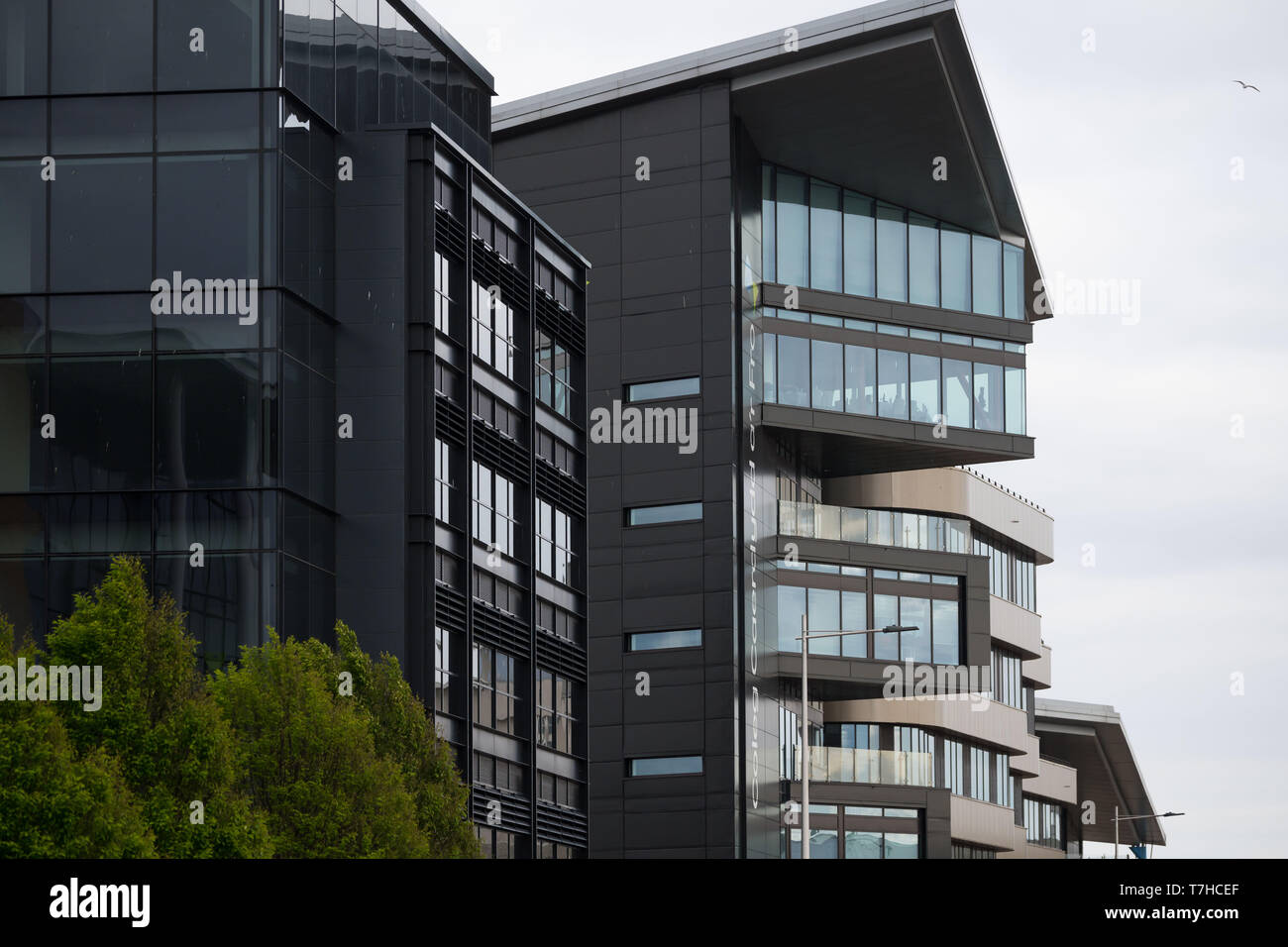 Exterior view of Cardiff and Vale College on Dumballs Road in Cardiff ...