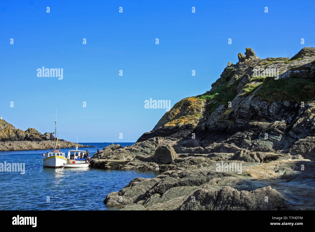 Looe Ferry Boat High Resolution Stock Photography and Images - Alamy