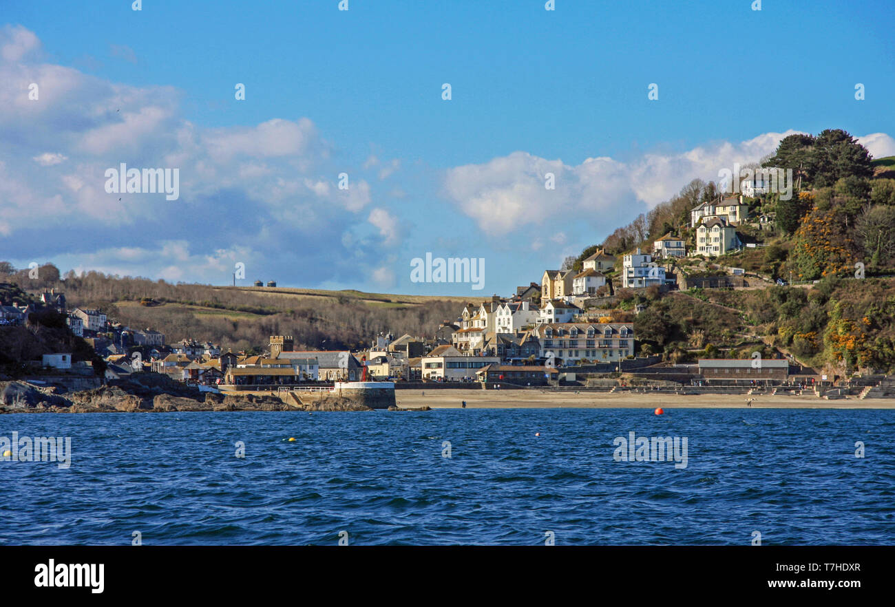 Looe south east Cornwall, Popular holiday resort with beach and fishing ...