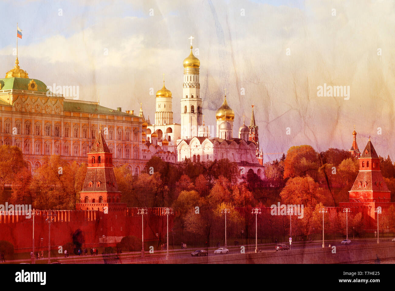 Moscow walls hi-res stock photography and images - Alamy