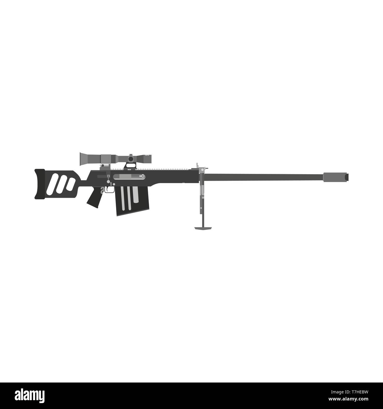 Gun guns weapon weapons Stock Vector Images - Alamy