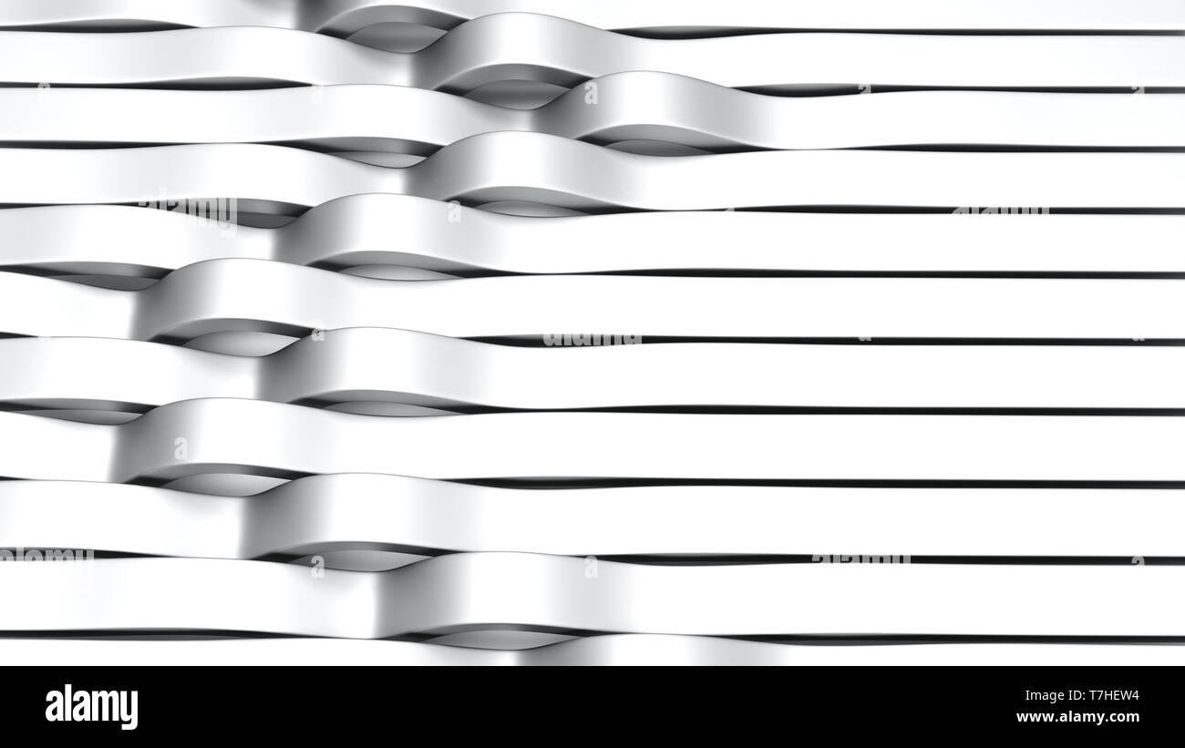 Render of 3D Geometric Abstract Background Stock Photo - Alamy