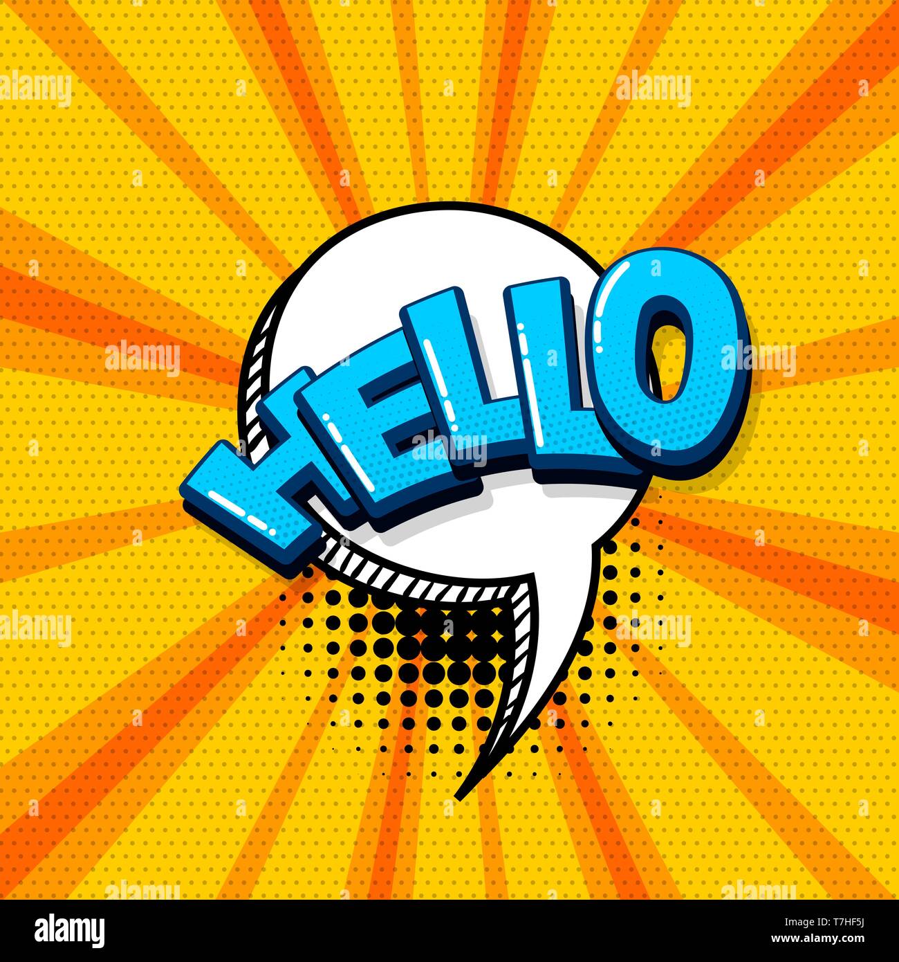 Word art hi Stock Vector Images - Alamy