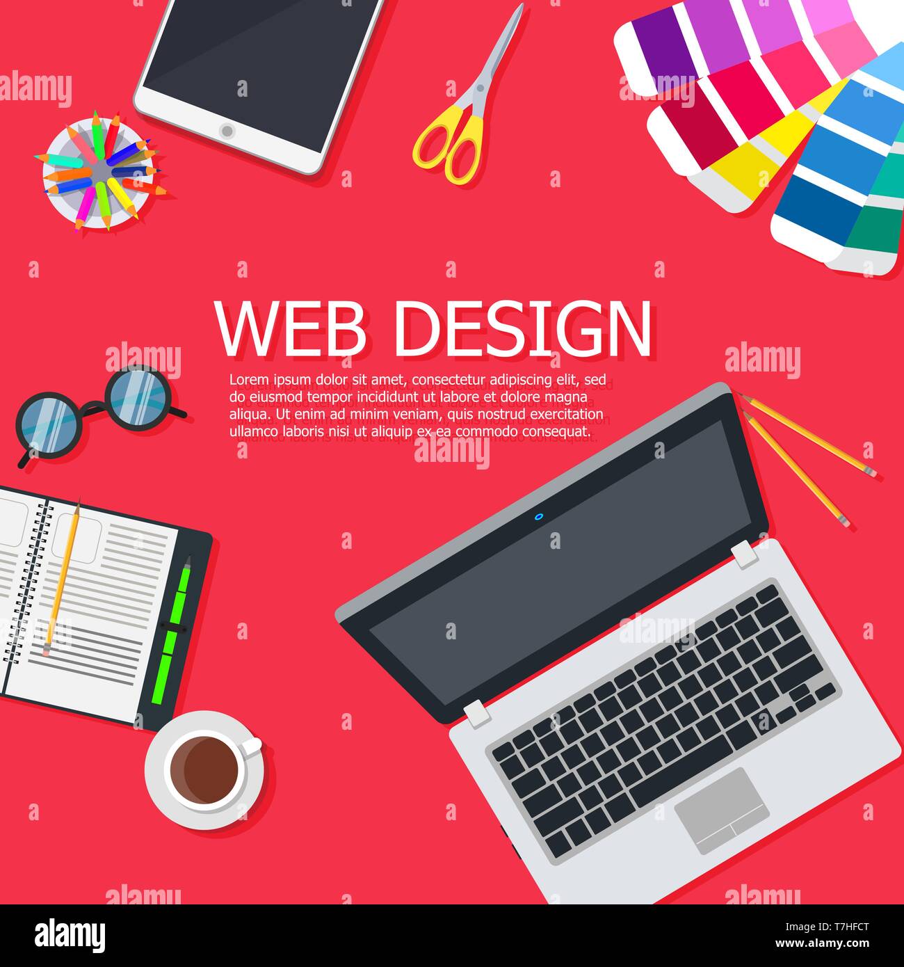 Design web interface website computer. Development responsive mobile ...