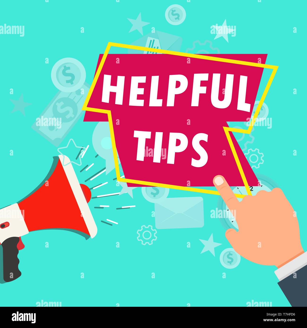 Quick tip vector vectors Stock Vector Images - Alamy