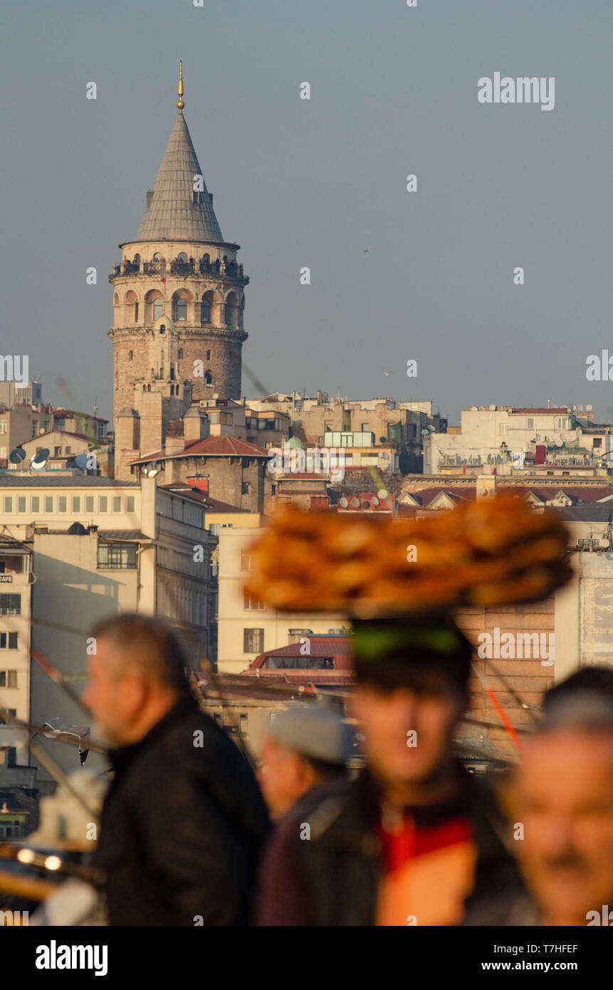Man simit on head hi-res stock photography and images - Alamy
