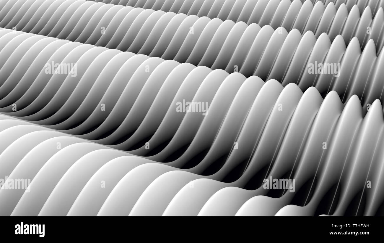 Render of 3D Geometric Abstract Background Stock Photo - Alamy