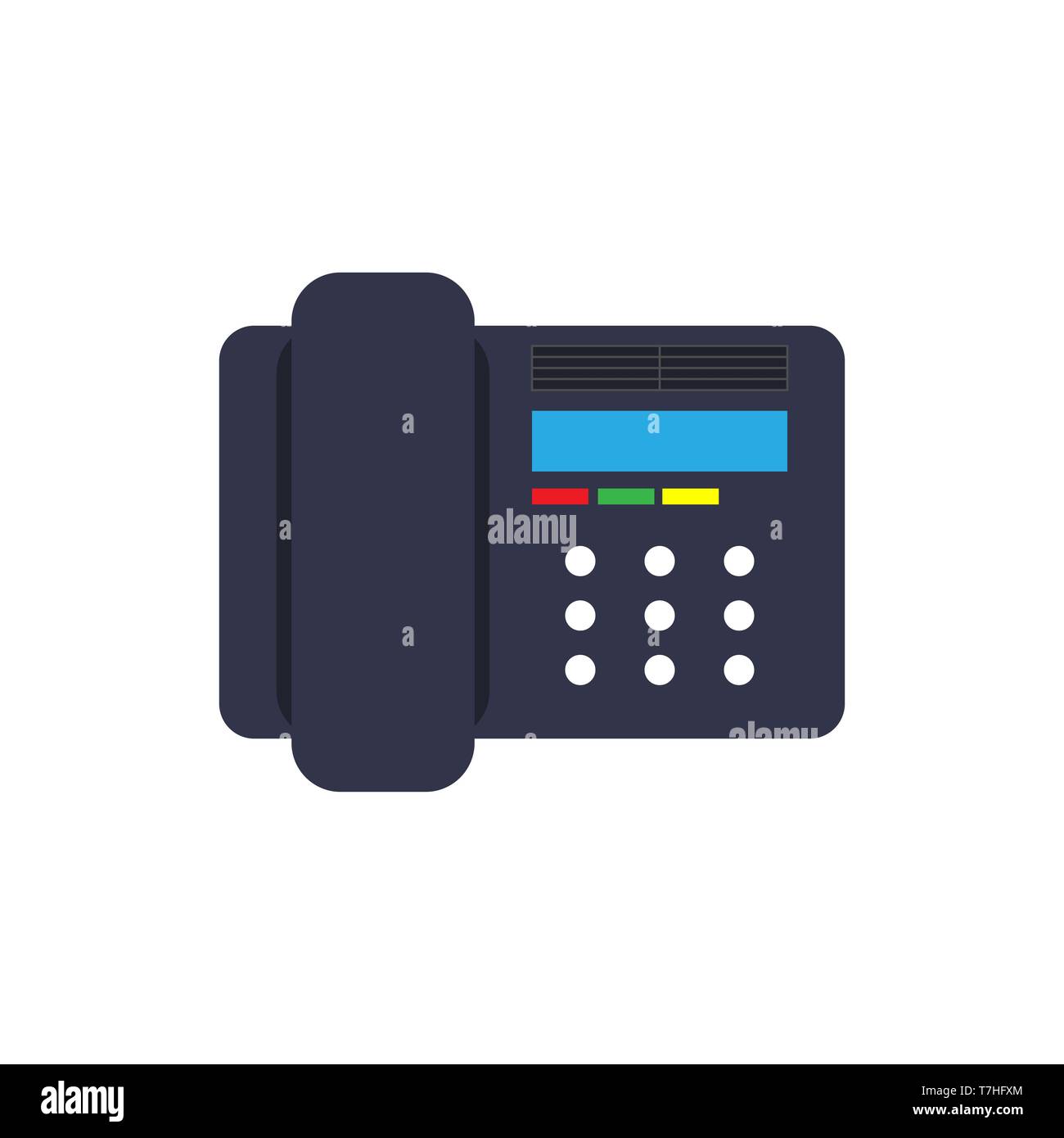 Phone screen hand dial number Stock Vector Images - Alamy