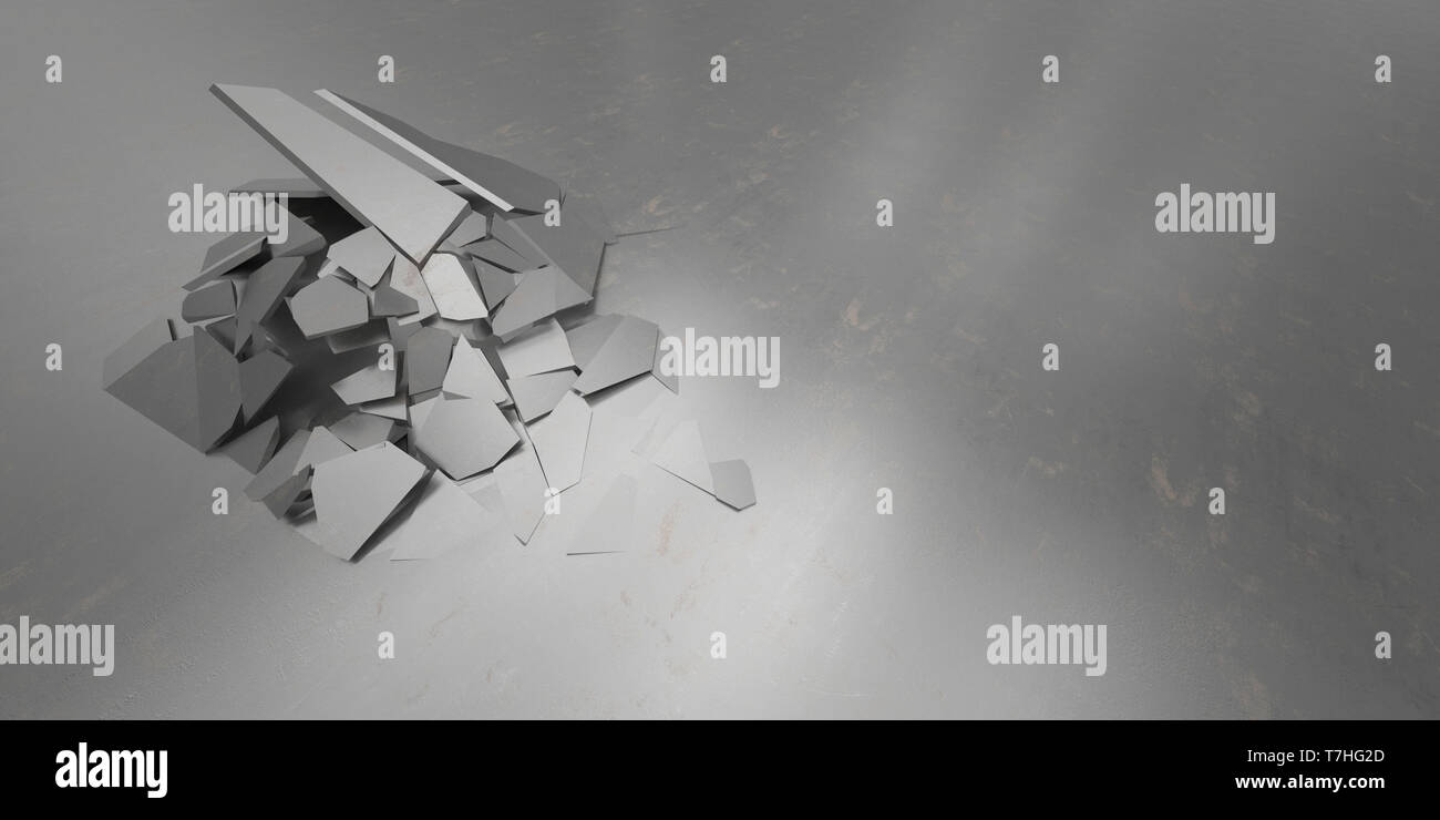 Render of 3D Shatter Abstract Wallpaper Background Stock Photo - Alamy