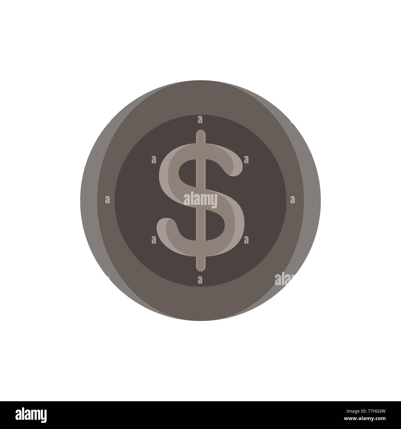 Dollar sign icon money vector illustration symbol finance currency ...