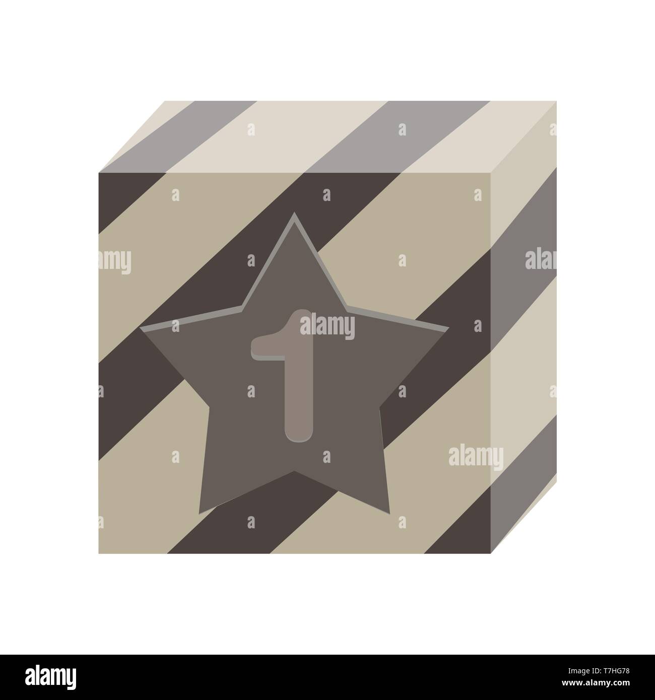 Prize win vector winner background icon box illustration trophy design ...