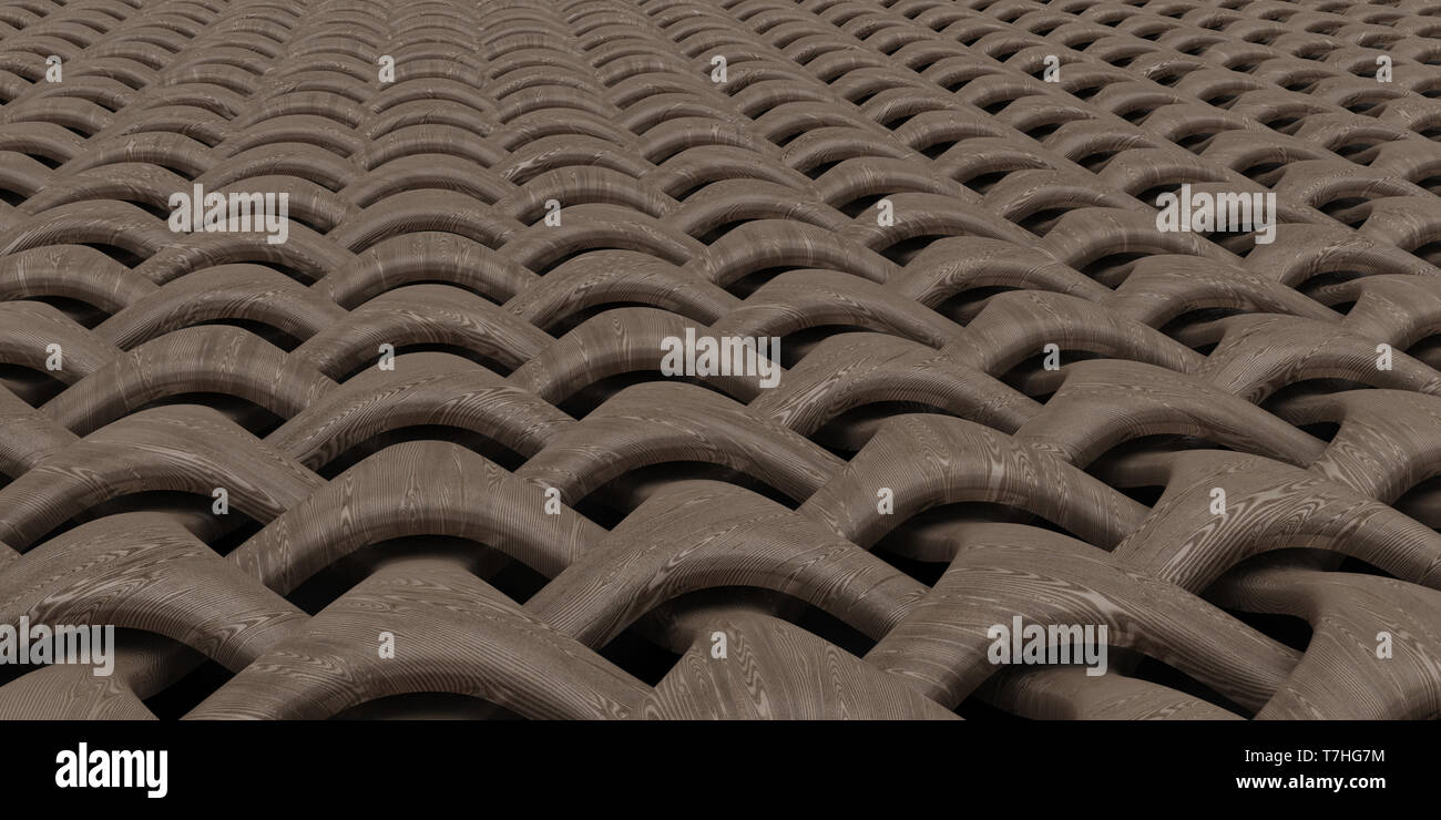 Render of 3D Geometric Weave Abstract Wallpaper Background Stock Photo ...