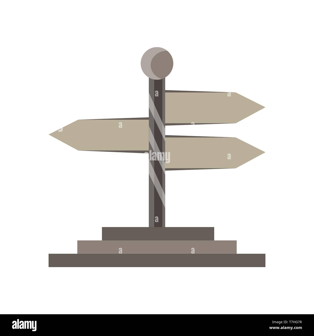 Sign wood wooden vector board illustration isolated signboard cartoon ...