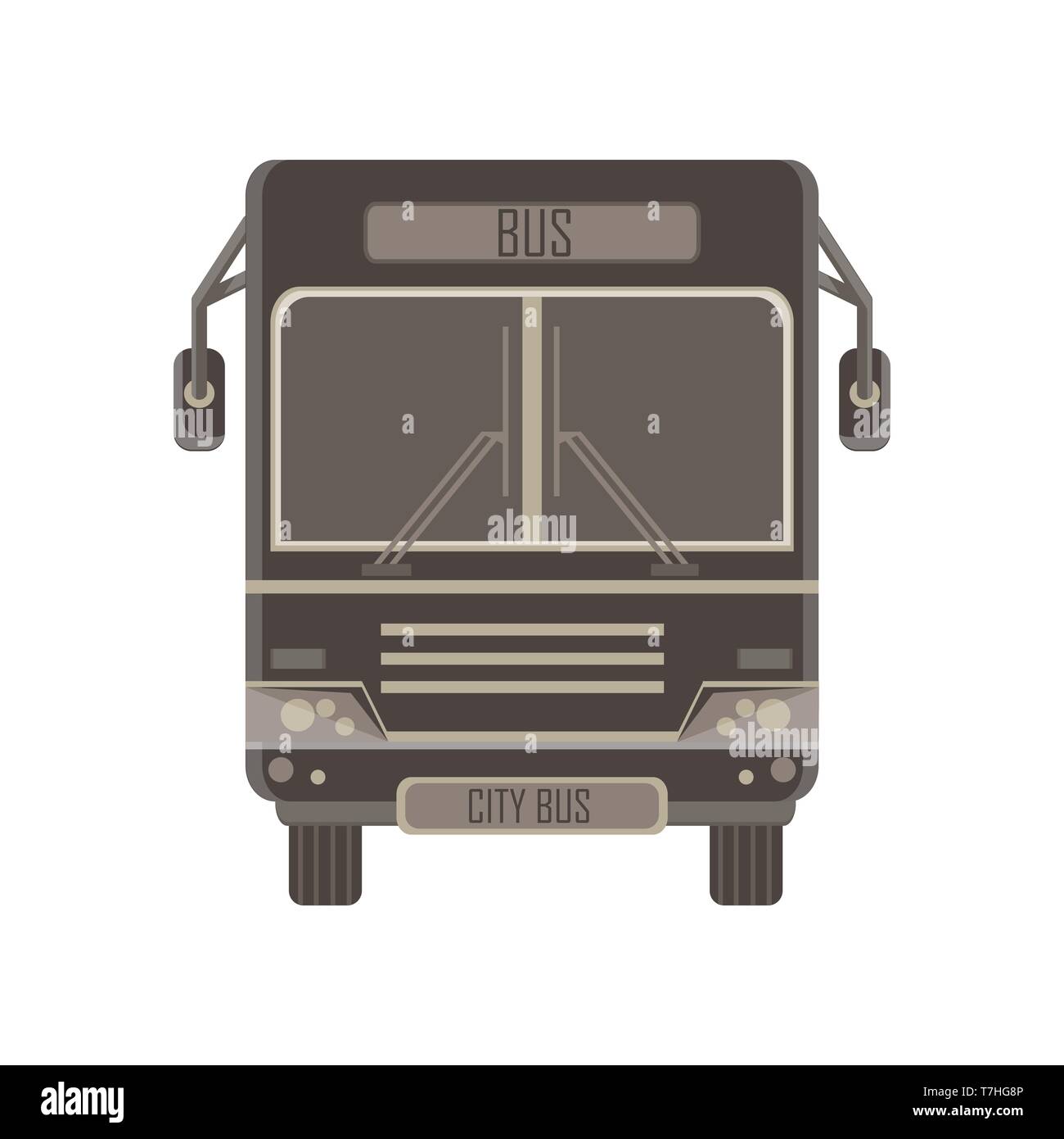 Coach rear view Stock Vector Images - Alamy