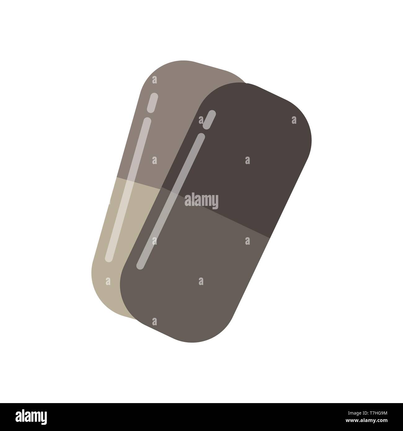 Medical pill capsule vector isolated illustration shape care dosage ...