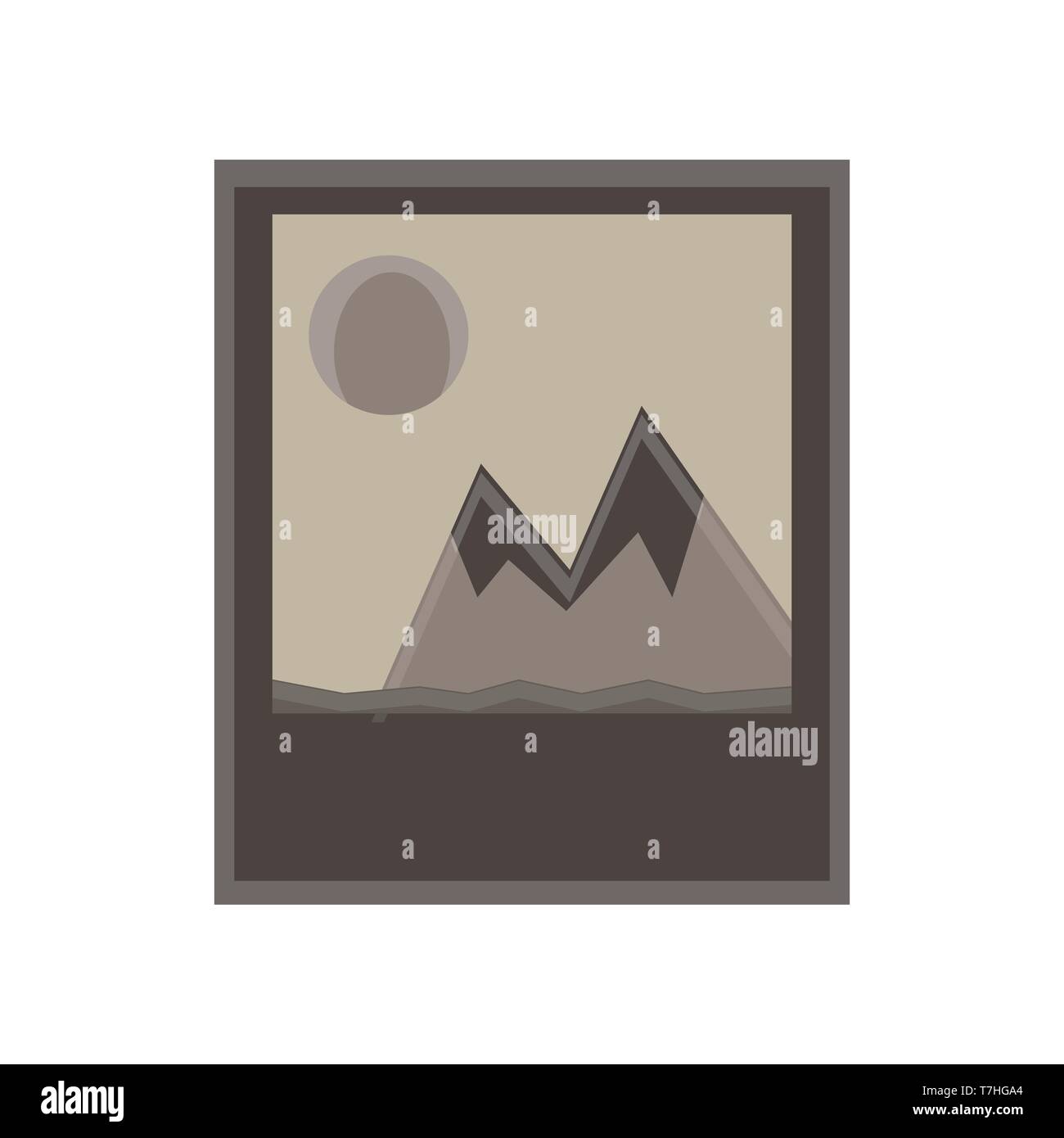 Frame photo picture vector background design vintage retro white art ...