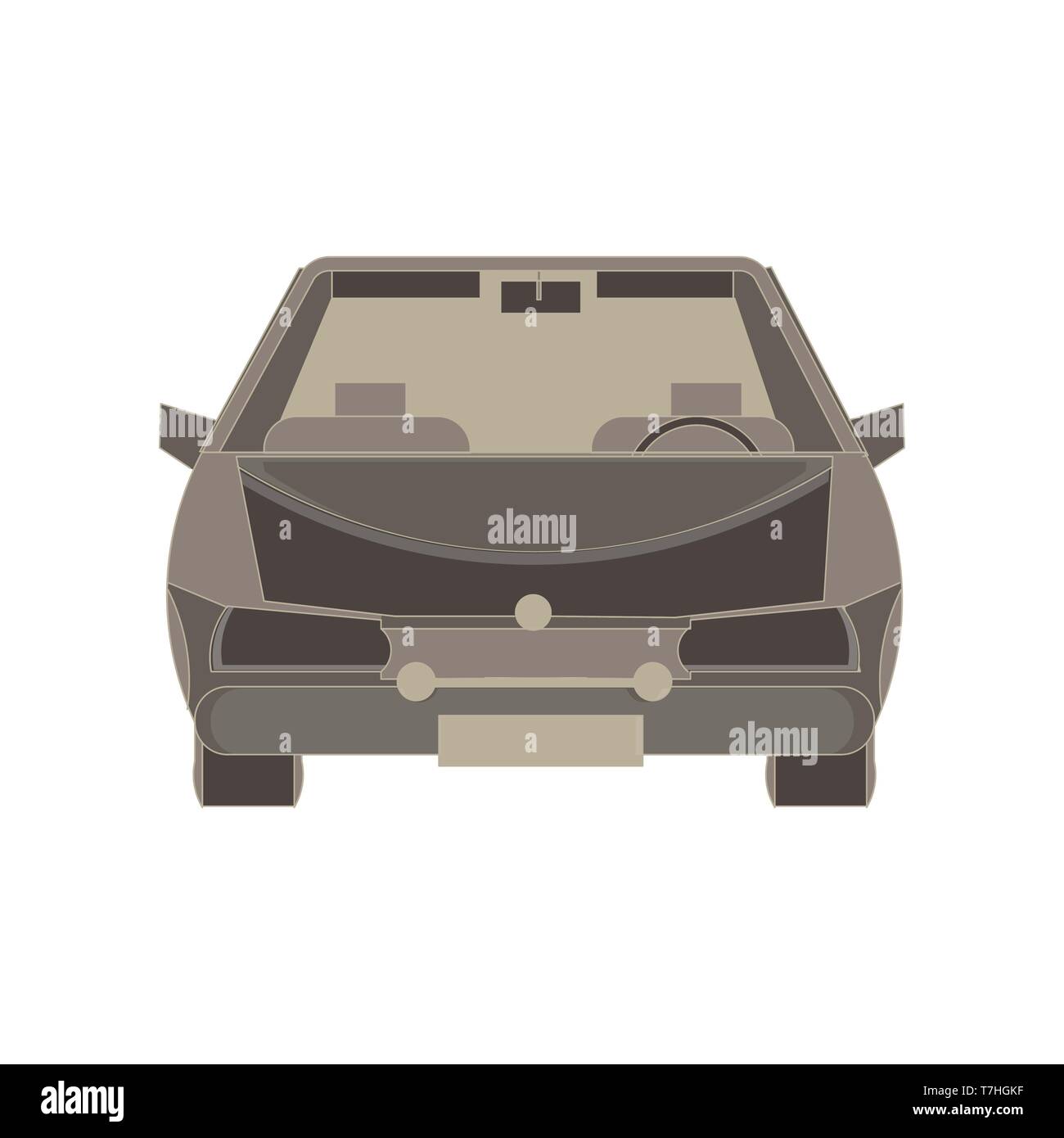 Front face car Cut Out Stock Images & Pictures - Alamy