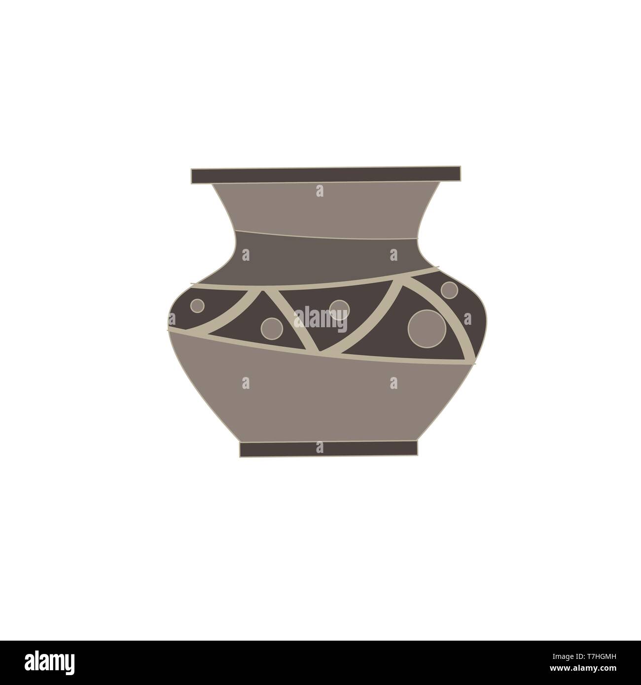 White bowl isolated side view Stock Vector Images - Alamy