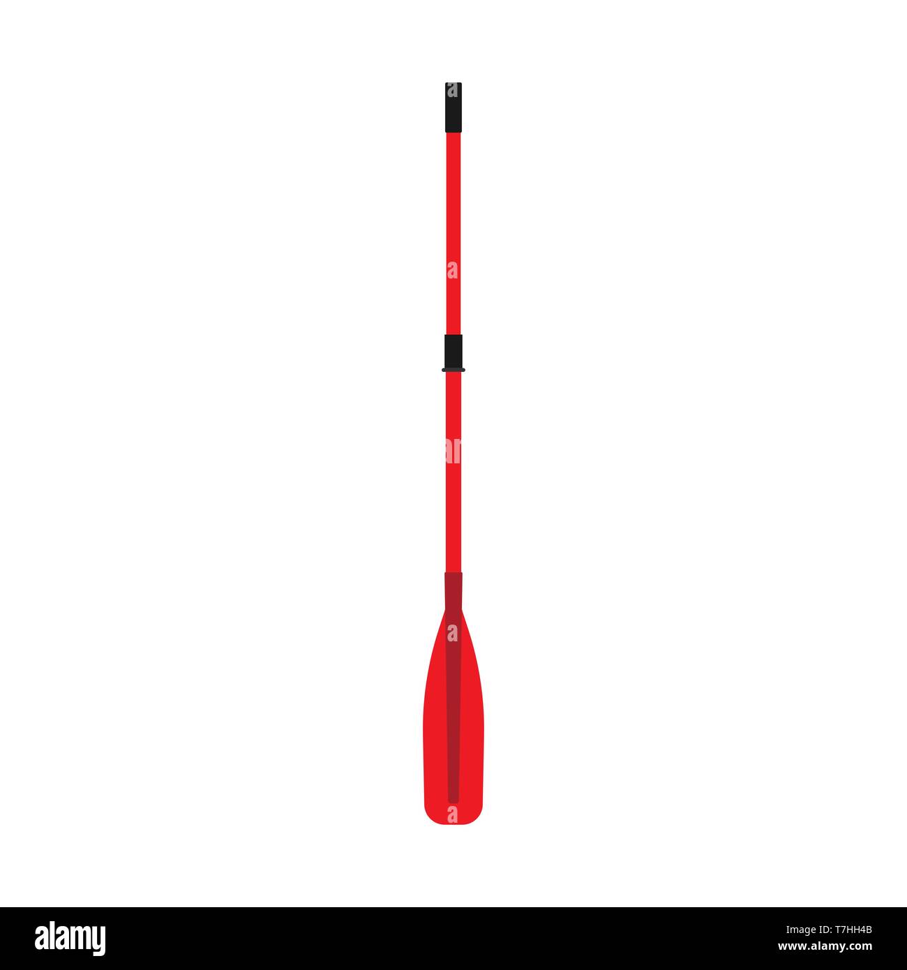 Red paddle activity recreation leisure surfing vector. Surf competition ...