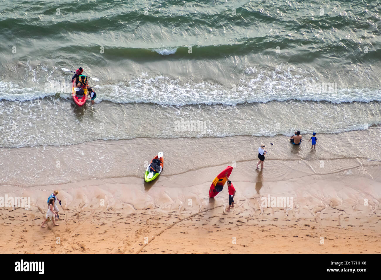 Beach activity hi-res stock photography and images - Alamy