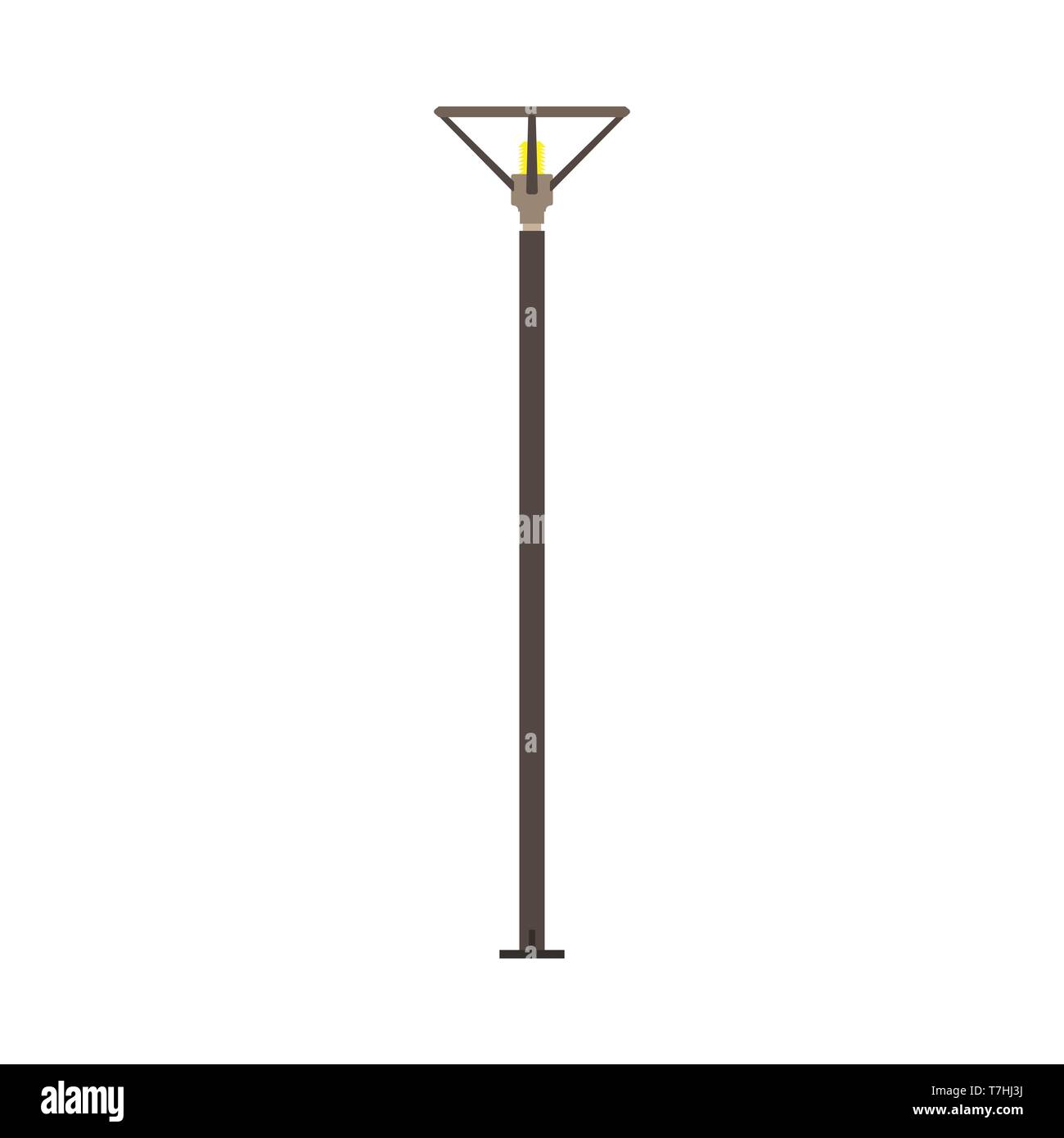 Downtown lamppost Stock Vector Images - Alamy