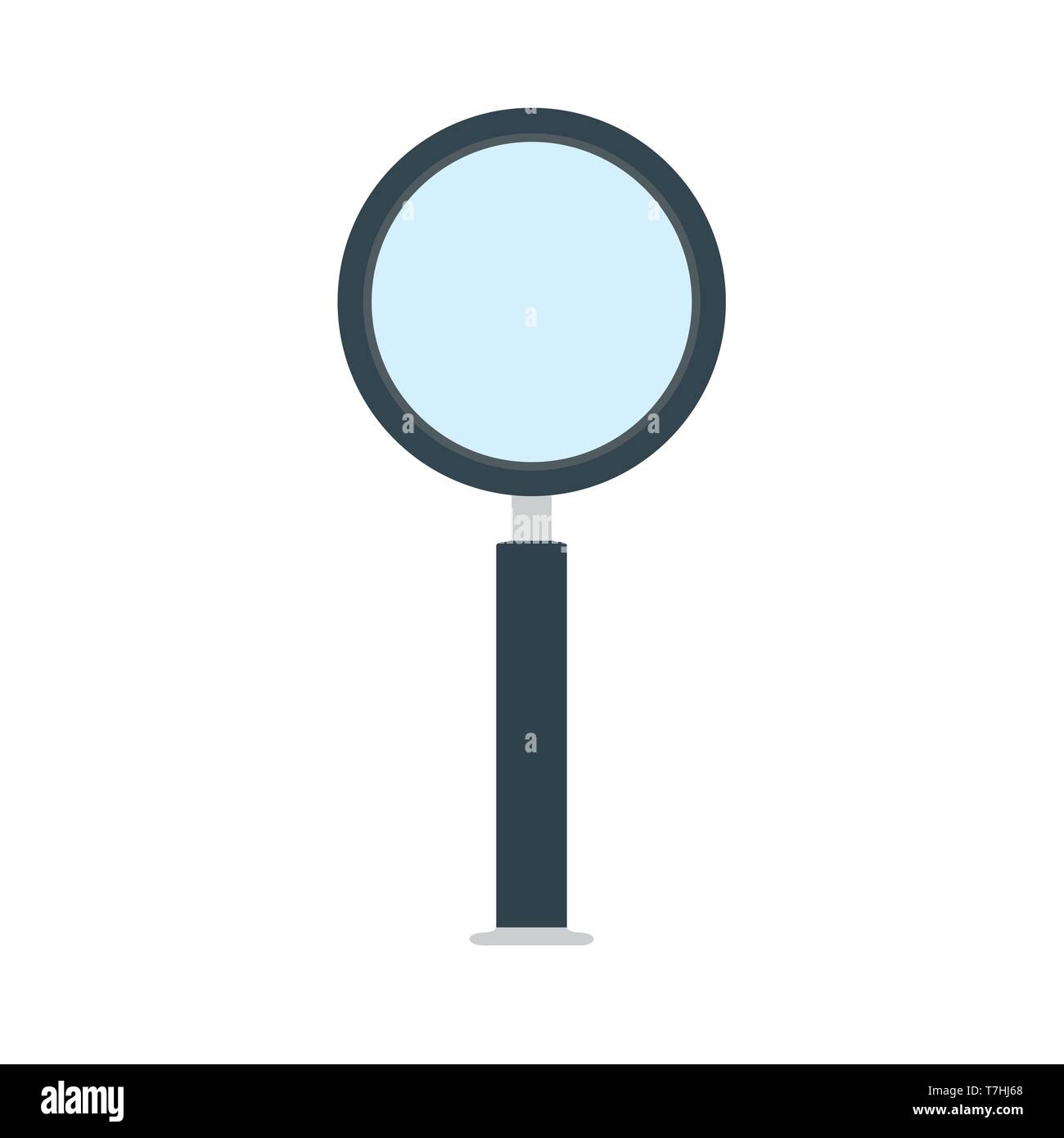 Magnification optical glass sign vector icon exploration nstrument ...
