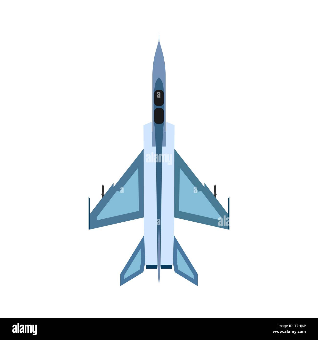 Stealth Bomber Top View