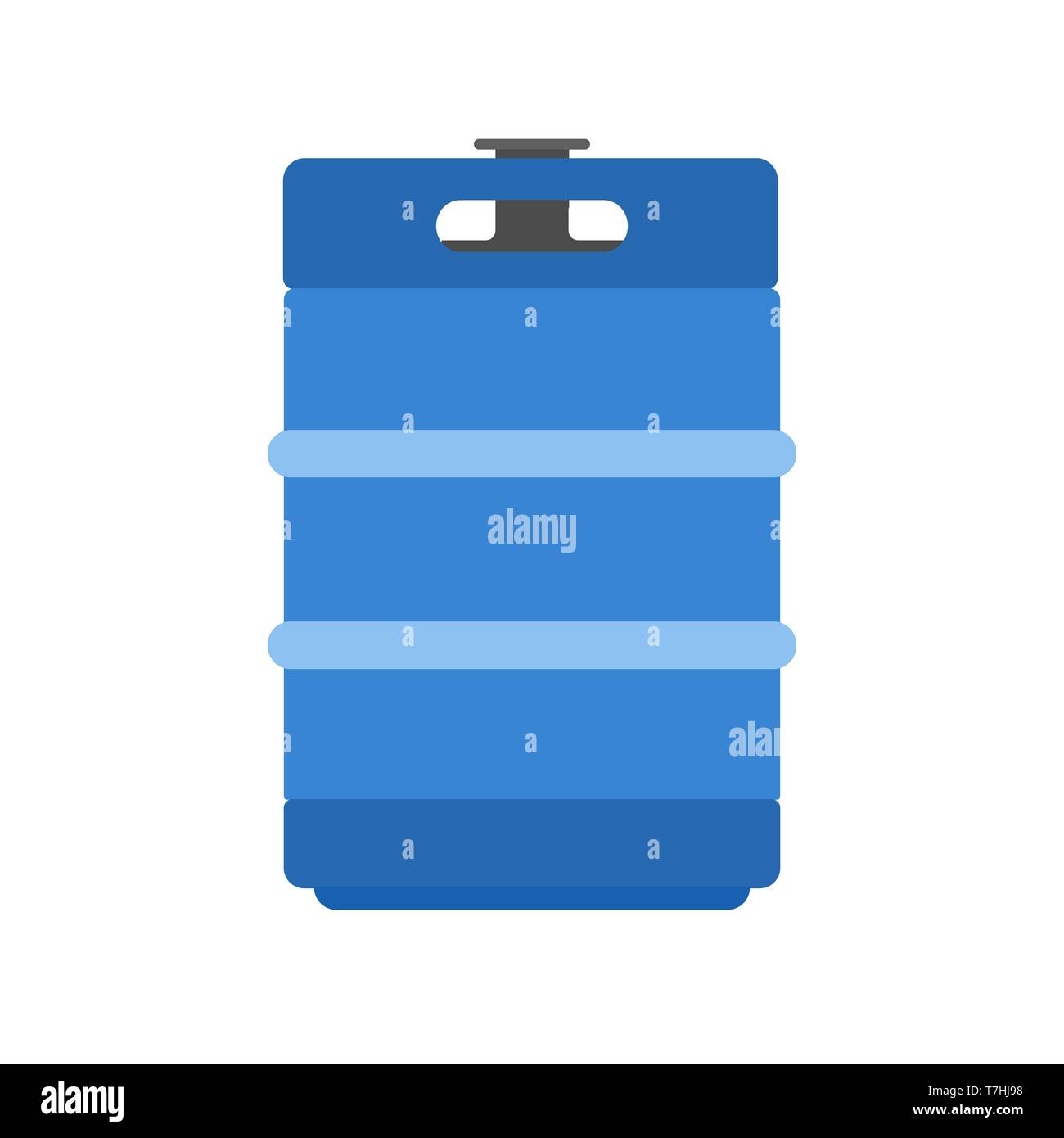 Beer cask barrel alcohol brewery vector icon. Beverage bar drink design ...