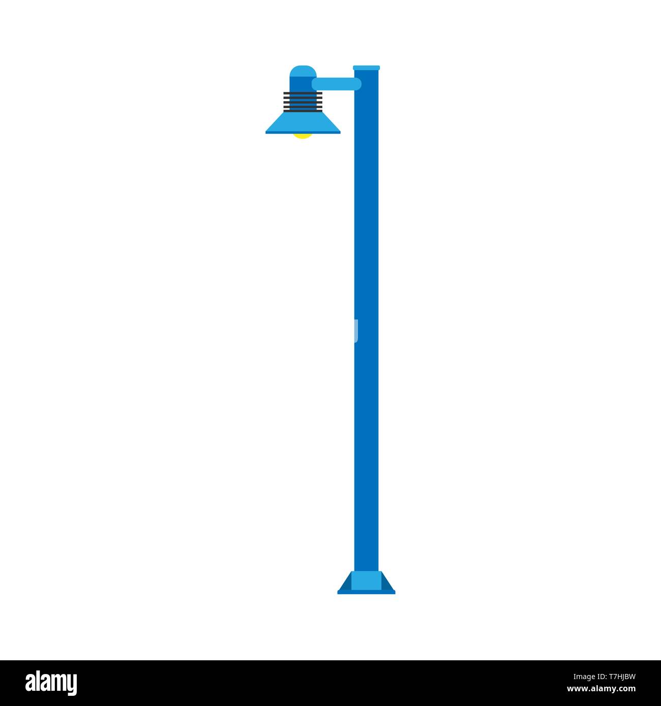 Downtown lamppost Stock Vector Images - Alamy