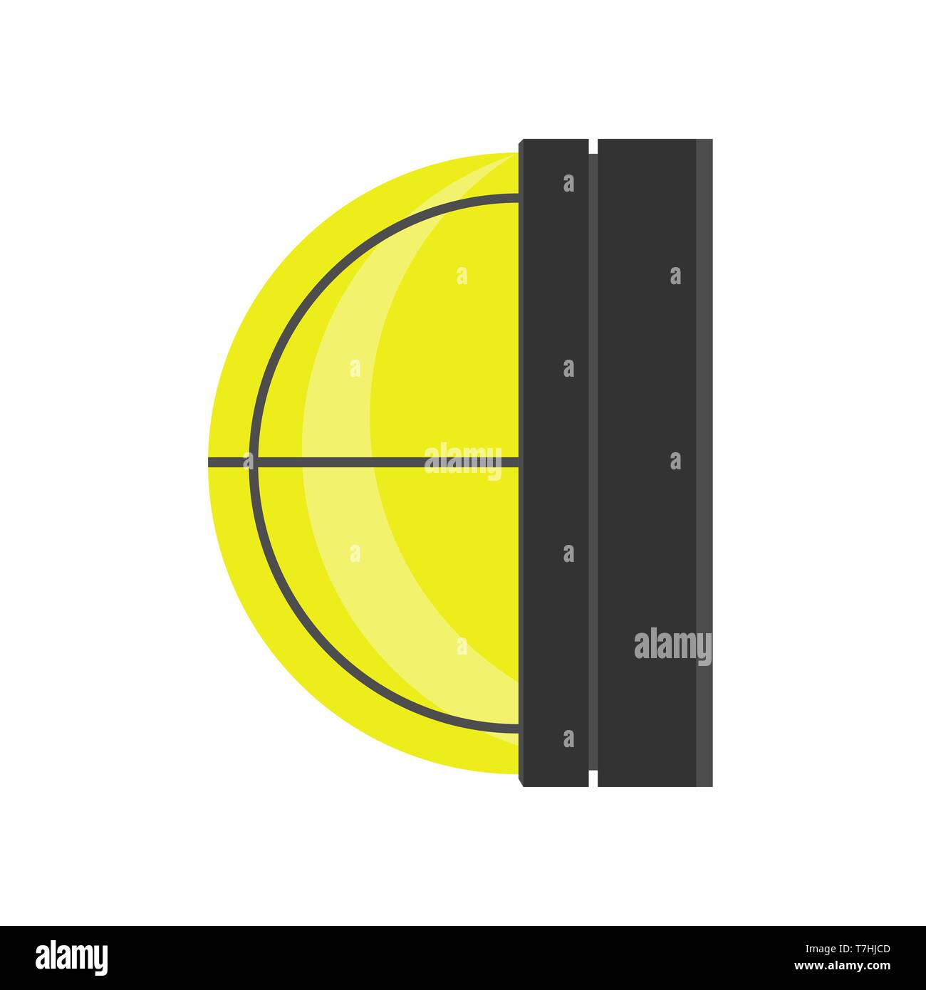 Outdoor wall lamp object electric sign flat street element. Vector ...