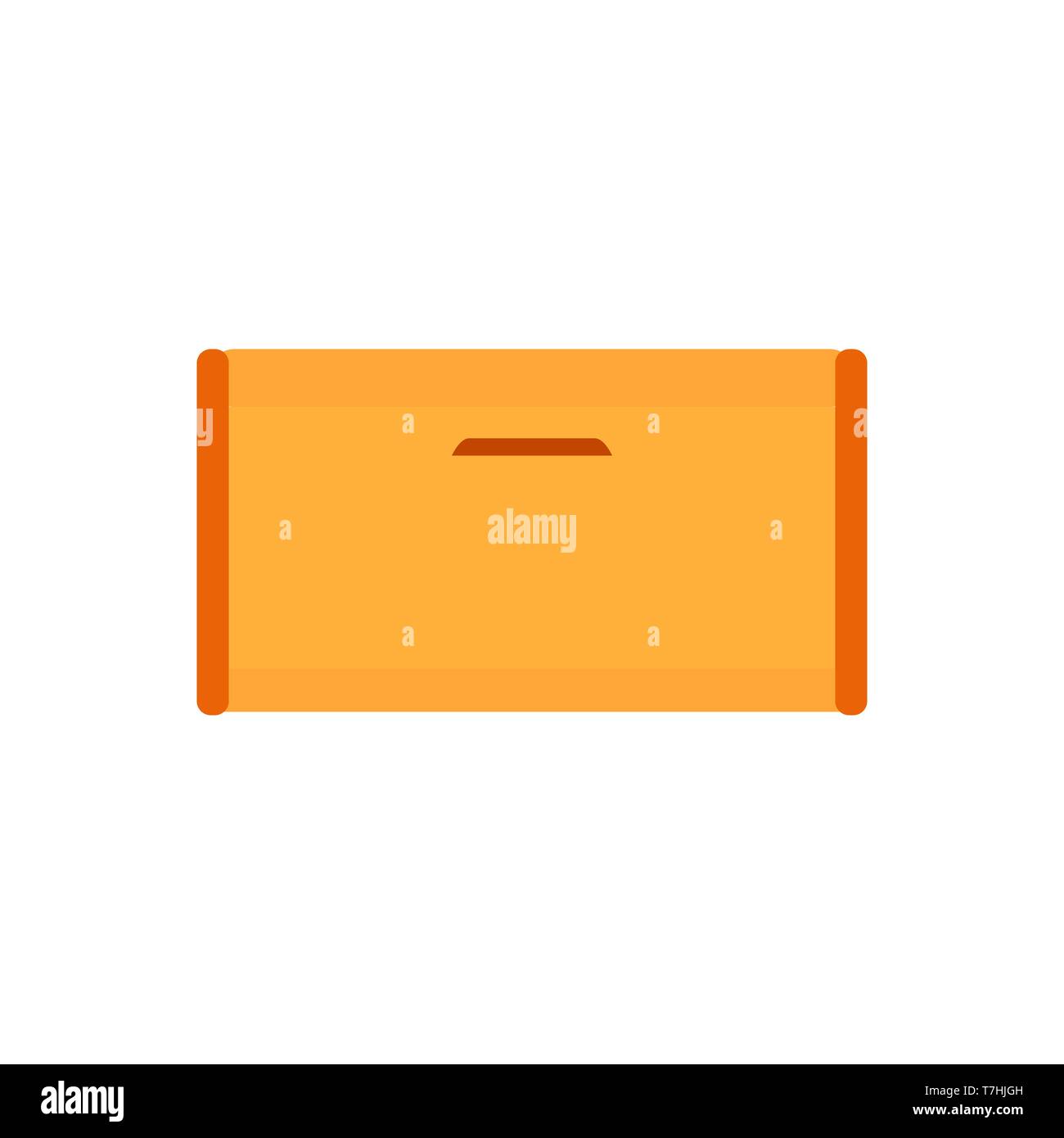 Empty bun case Stock Vector Images - Alamy