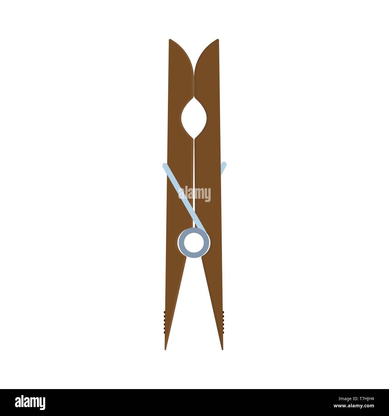 Laundry clamp Stock Vector Images - Alamy