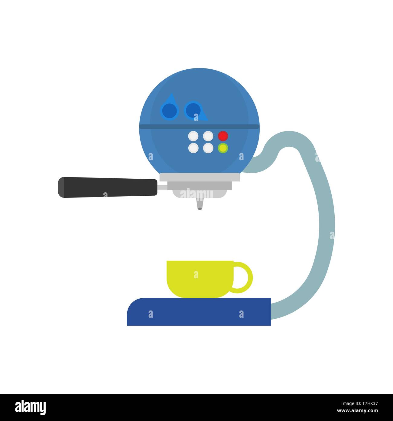 Drip coffee maker vector vectors hi-res stock photography and images ...