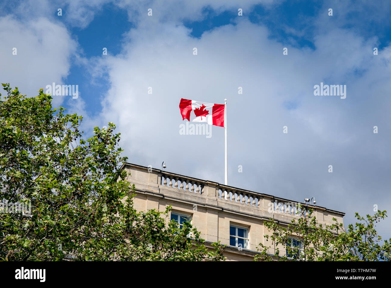 English canadian flag hi-res stock photography and images - Alamy