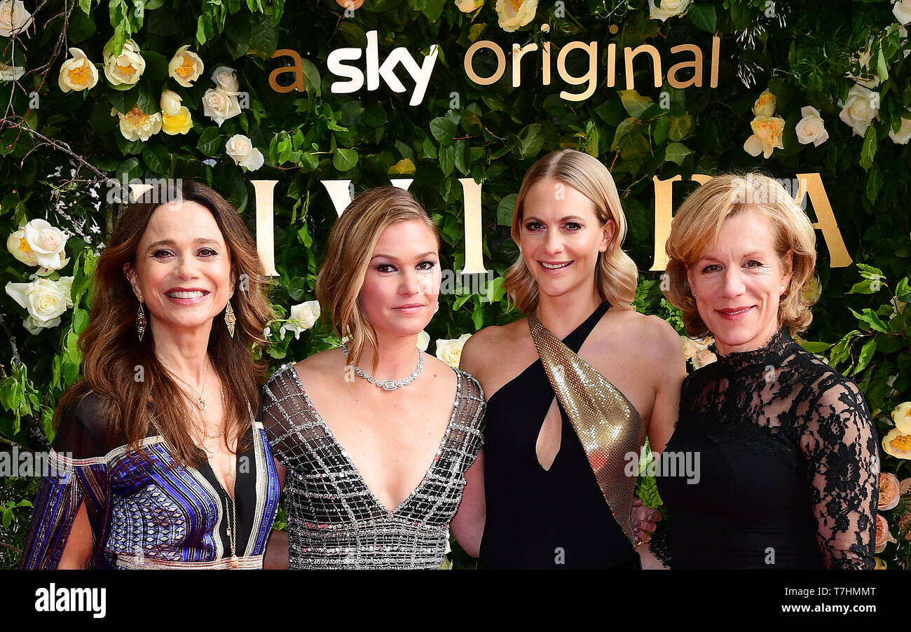 Lena Olin, Julia Stiles,Poppy Delevingne and Juliet Stevenson attending ...