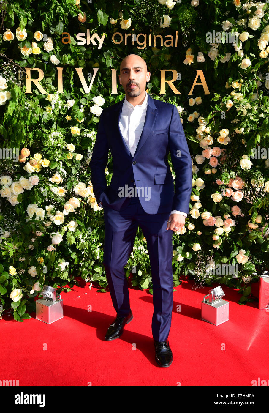 Alex lanipekun attending two riviera premiere saatchi gallery on may hi ...