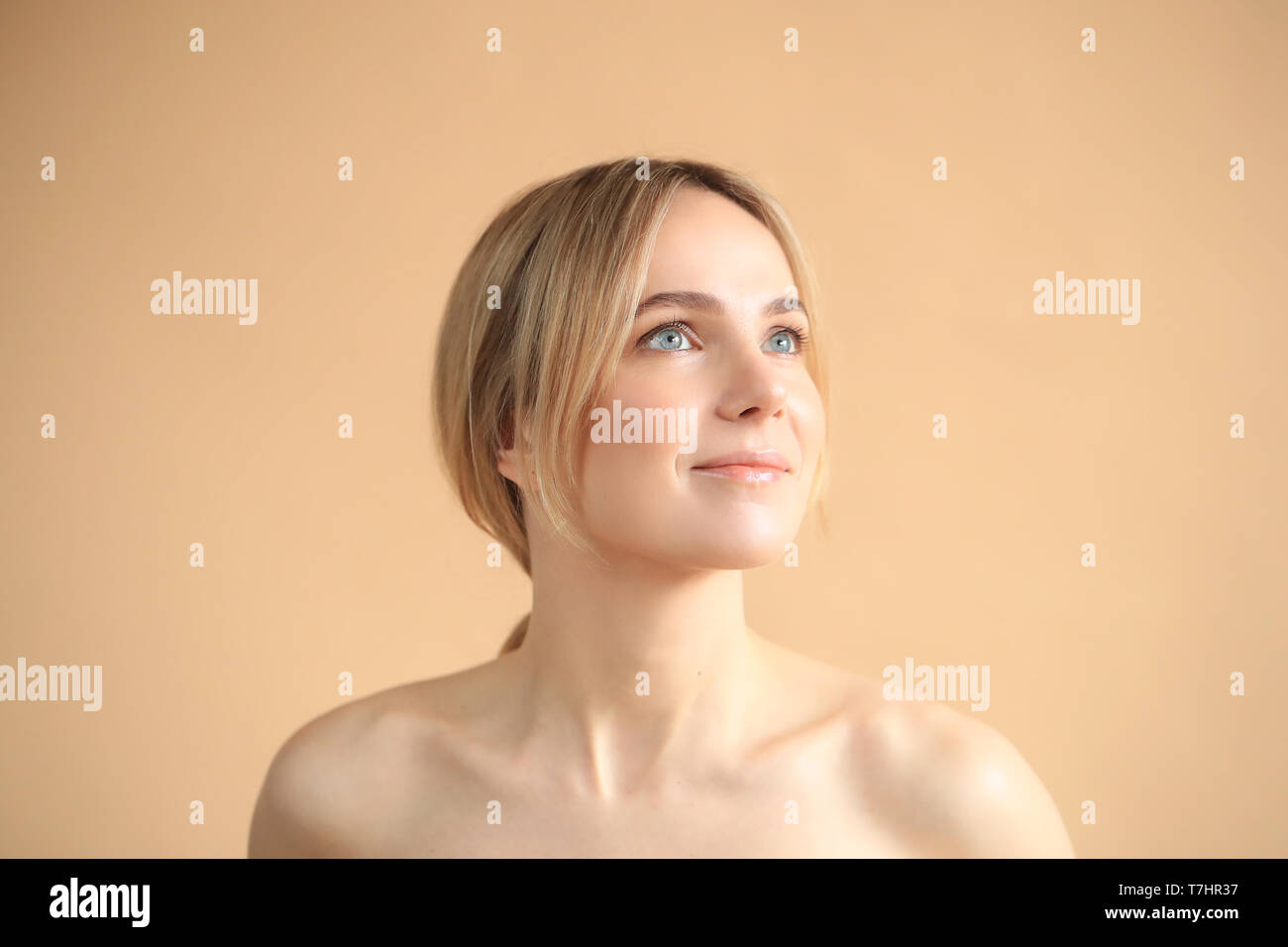 Female beauty in close-up Stock Photo - Alamy