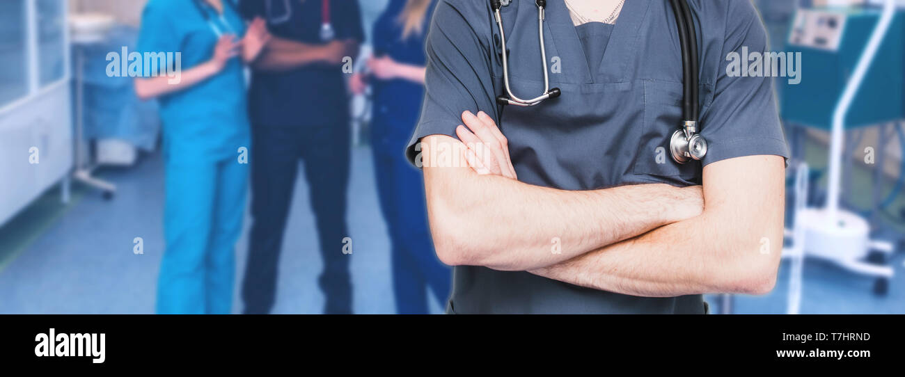 medicine professionals staff. people - doctor, nurse and surgeon. a ...