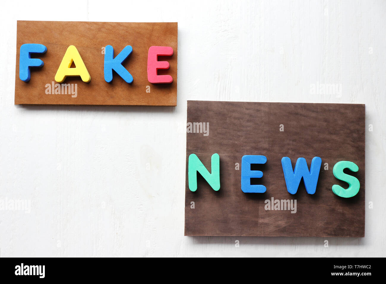 Fake news concept made hi-res stock photography and images - Alamy