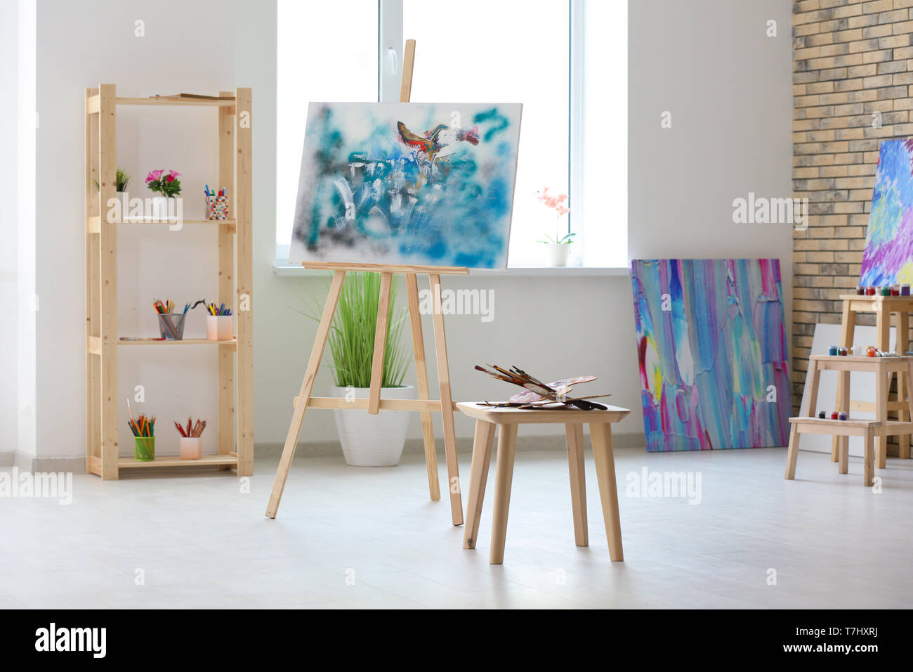 Artists workroom hi-res stock photography and images - Alamy