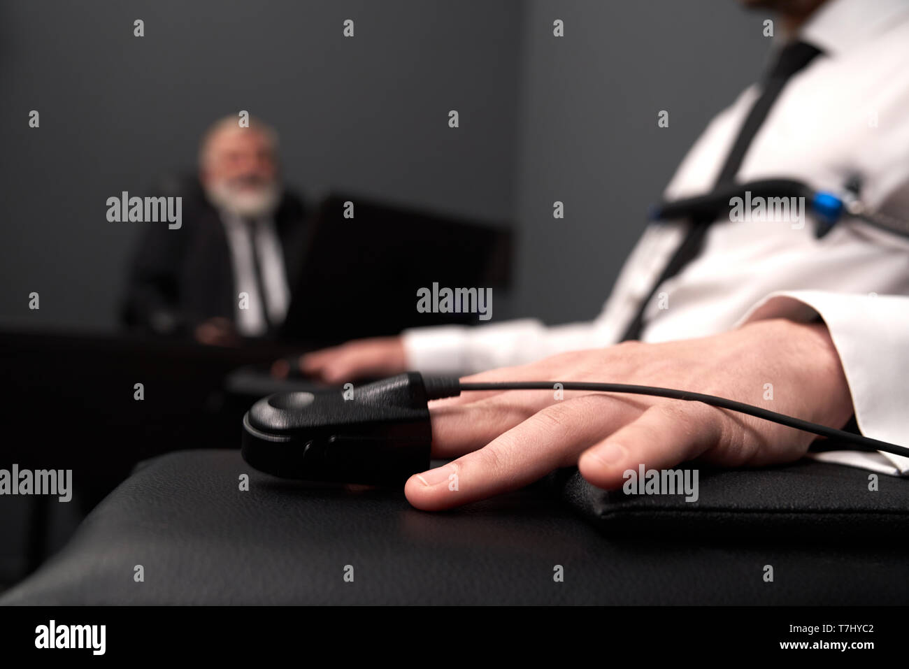 Polygraph test hi-res stock photography and images - Alamy
