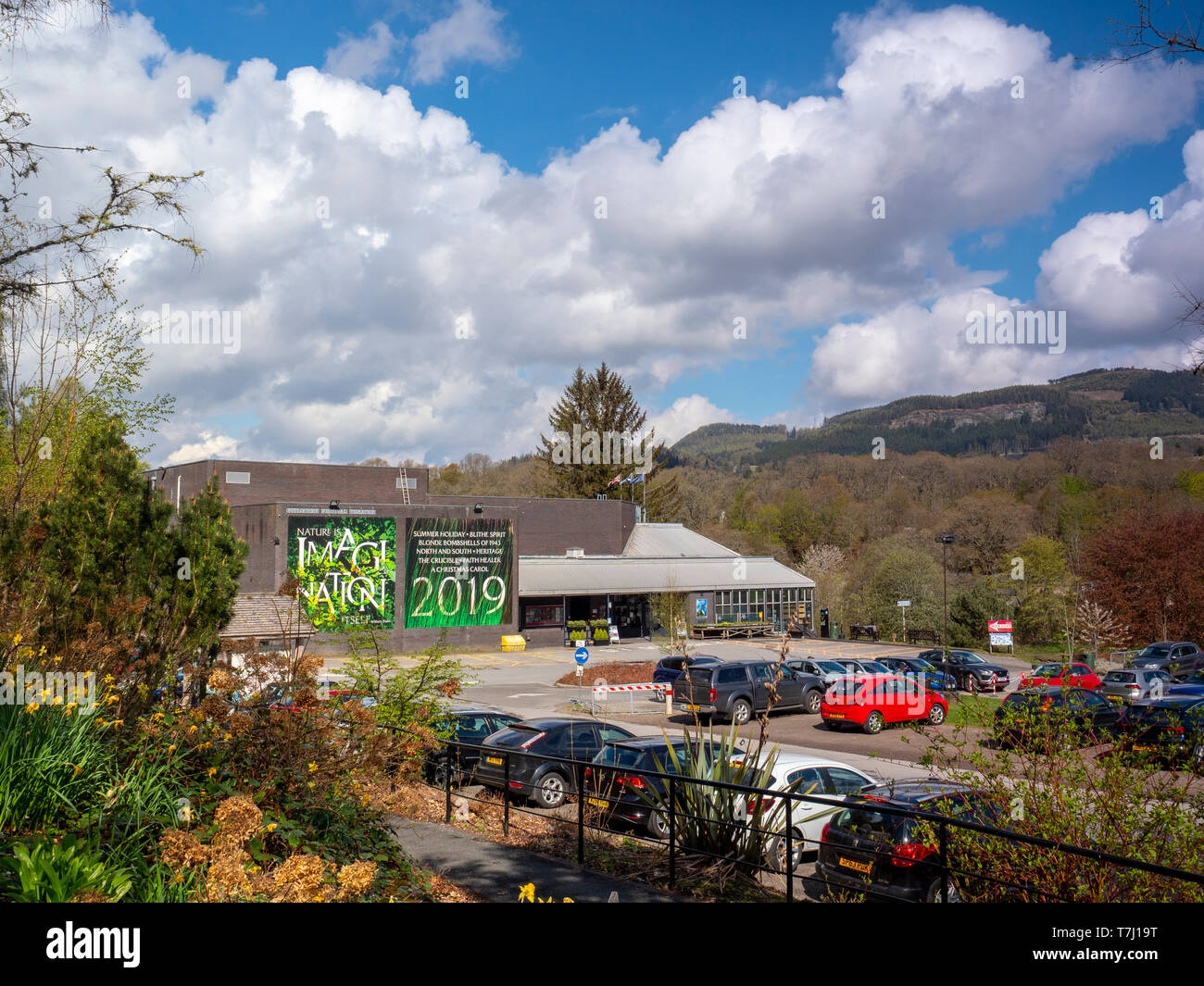 Pitlochry Festival Theatre, Pitlochry, Scotland, UK Stock Photo - Alamy