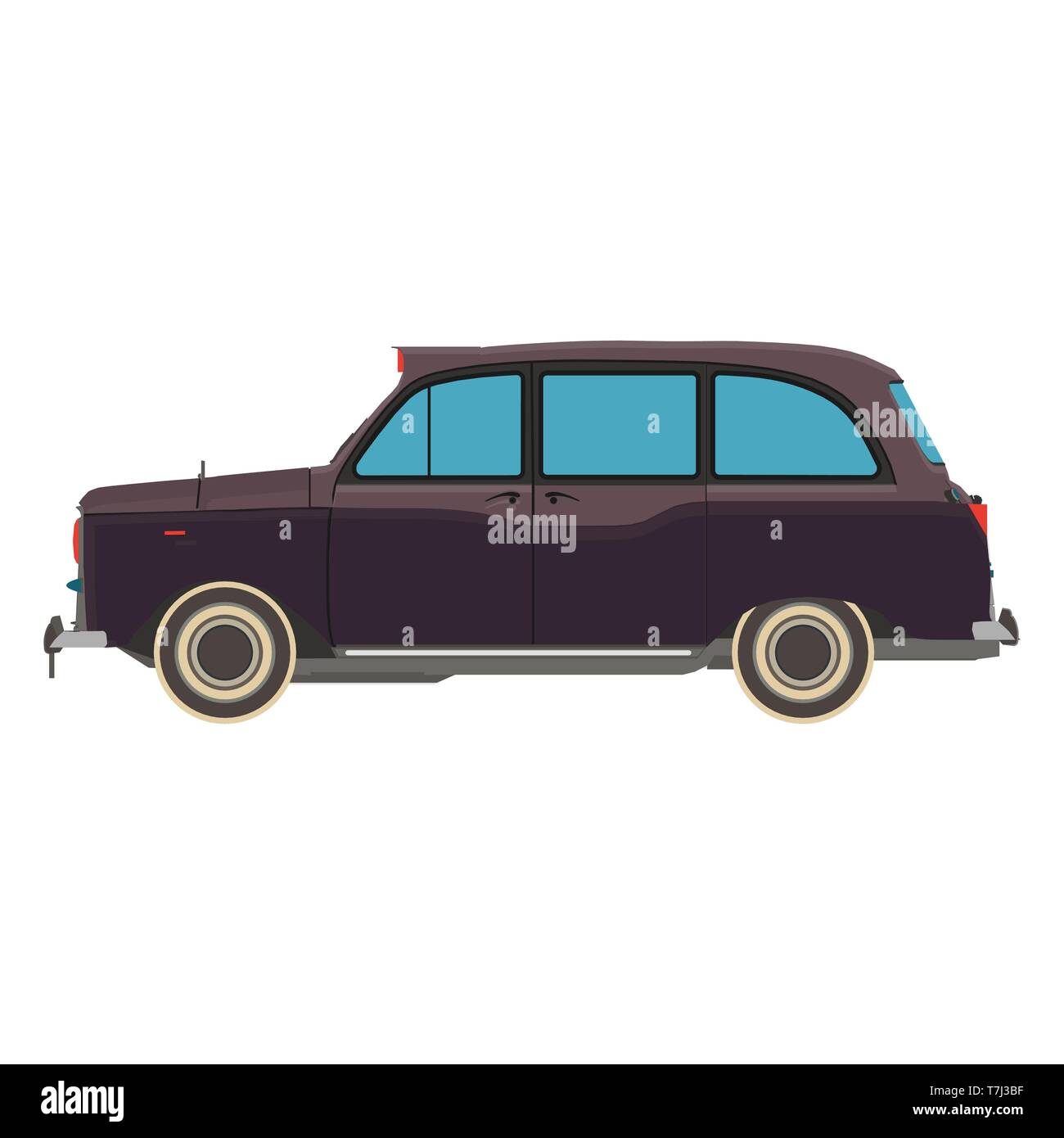 Old auto service station Stock Vector Images - Alamy