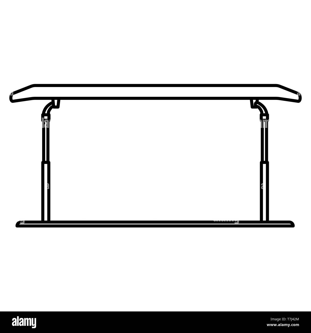 Parallel bars icon hi-res stock photography and images - Alamy