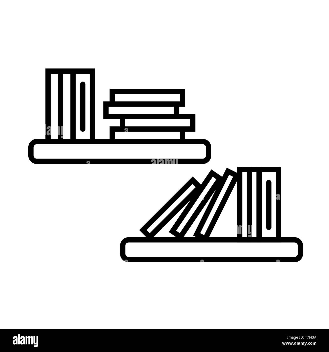Shelf Vector Vectors High Resolution Stock Photography and Images - Alamy
