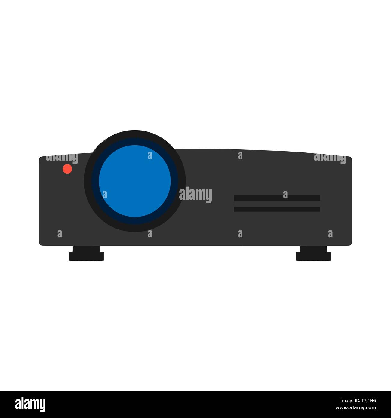 Old projector meeting Stock Vector Images - Alamy